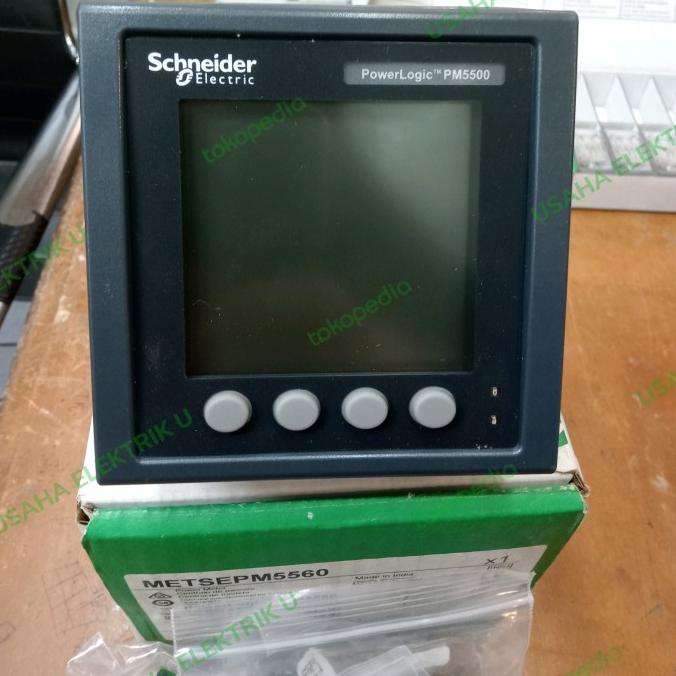Jual Metsepm5560 Power Meter Schneider Powerlogic Pm5560 Original ...