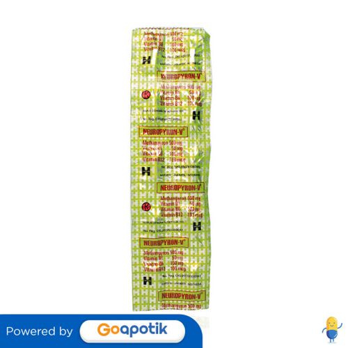 Jual NEUROPYRON V STRIP 10 KAPLET | Shopee Indonesia