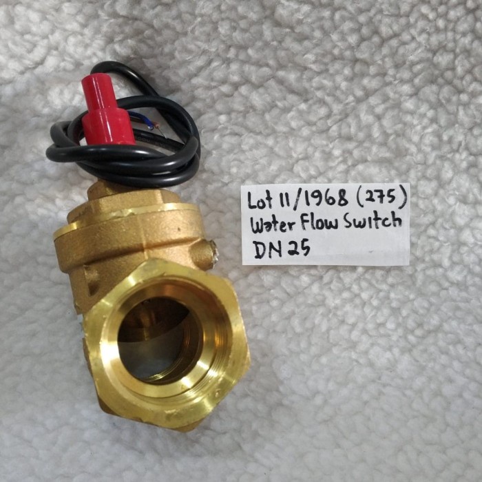 Jual WATER FLOW SENSOR WATER FLOW SWITCH PADDLE TYPE REED SWITCH DN25 1 ...