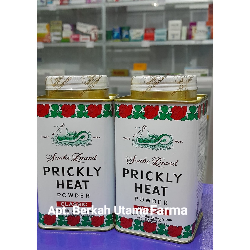 Jual Bedak Ular Prickly Heat Powder Classic 150 gr | Shopee Indonesia