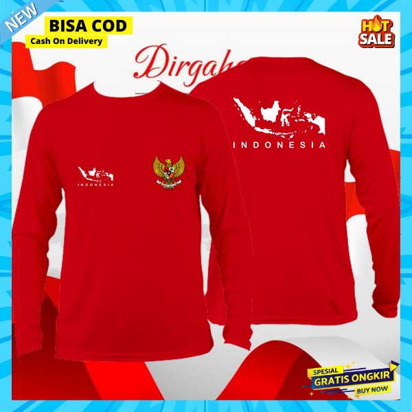 Jual Baju Hari Merdeka Wanita Kaos Merah Putih Agustusan Bju Tujuh Belas Agustus 2023 Kais ...