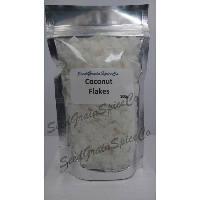 Jual Coconut Flakes / Shaved Coconut (Dried) 100g | Shopee Indonesia