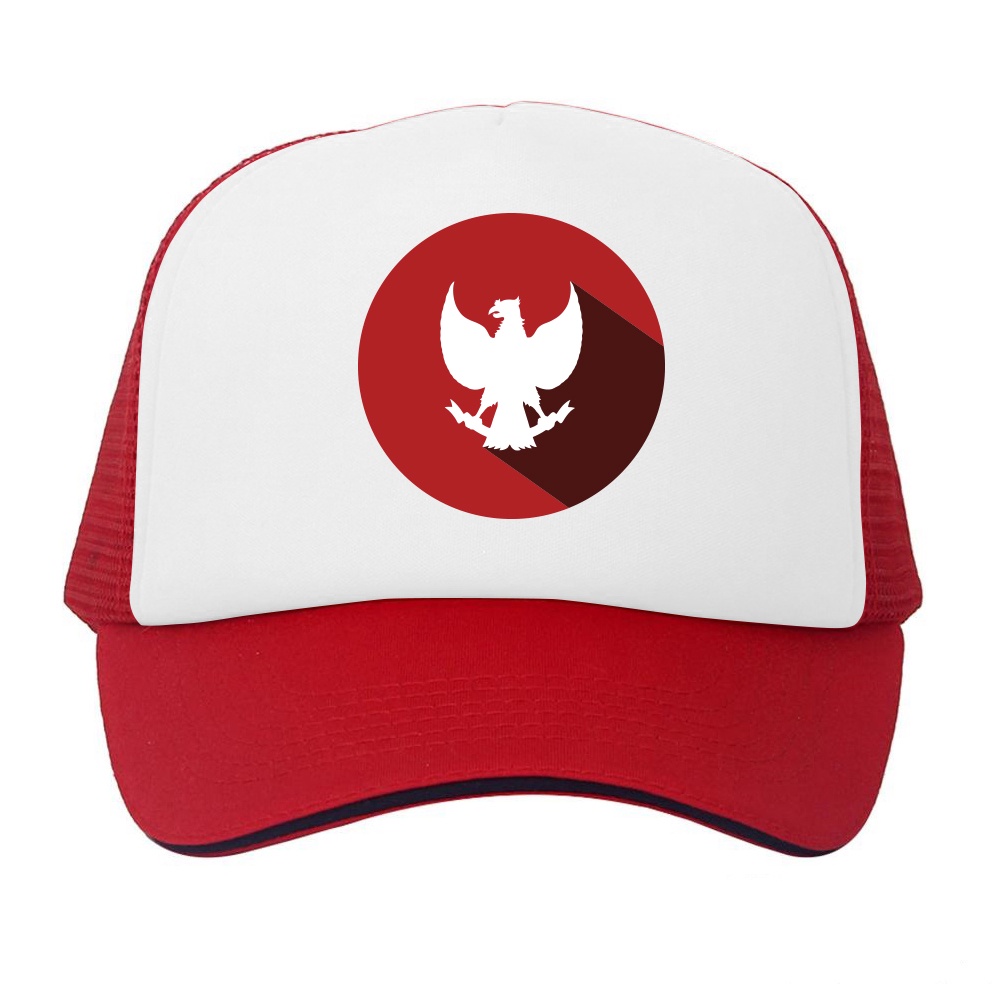 Jual Topi Trucker Premium CAMOE Garuda Indonesia Logo Pancasila ...