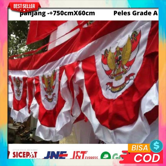 Jual Bendera Indonesia Umbul Umbul Merah Putih Kecil Bndera Kemerdekaan ...
