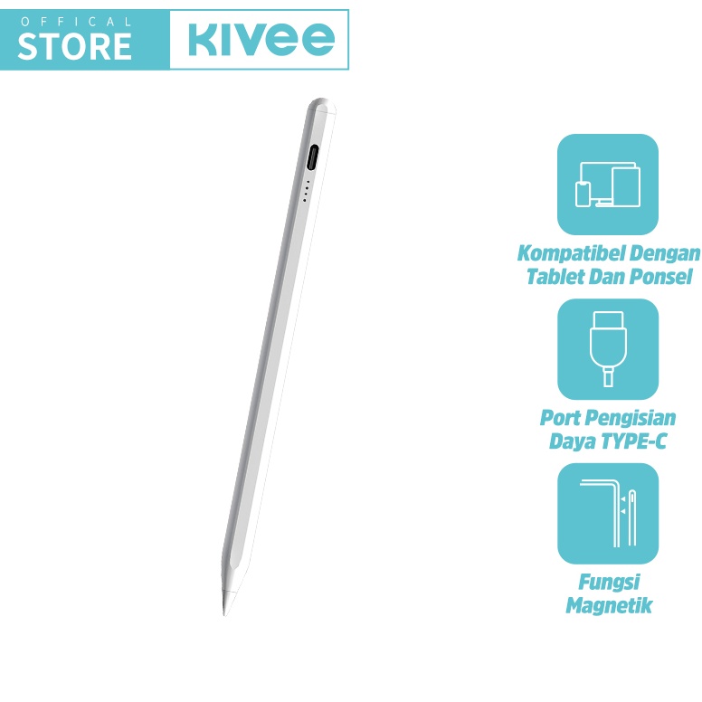 Jual KIVEE Stylus Pen Universal Capacitive Multifunctional Screen Touch ...