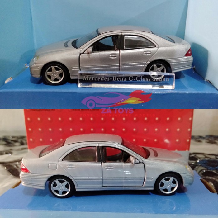 Jual PROMO!!! DIECAST MERCEDES BENZ C-CLASS W203 SILVER BY CARARAMA ...