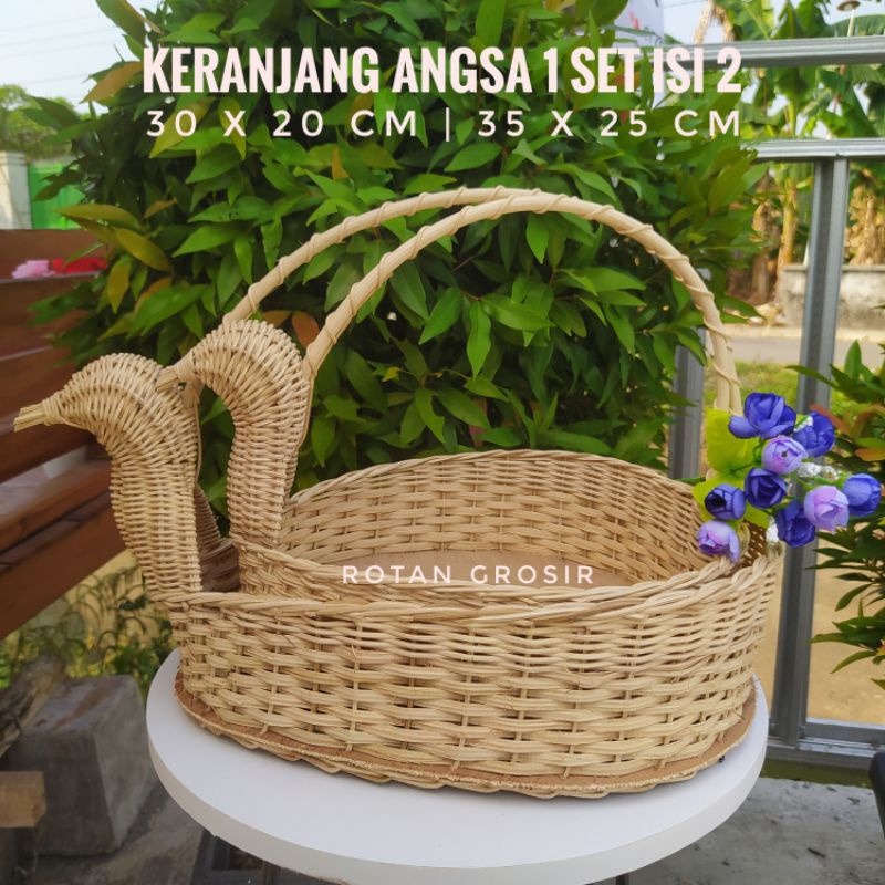 Jual Termurah!! Keranjang Angsa 1 Set Isi 2 | Shopee Indonesia