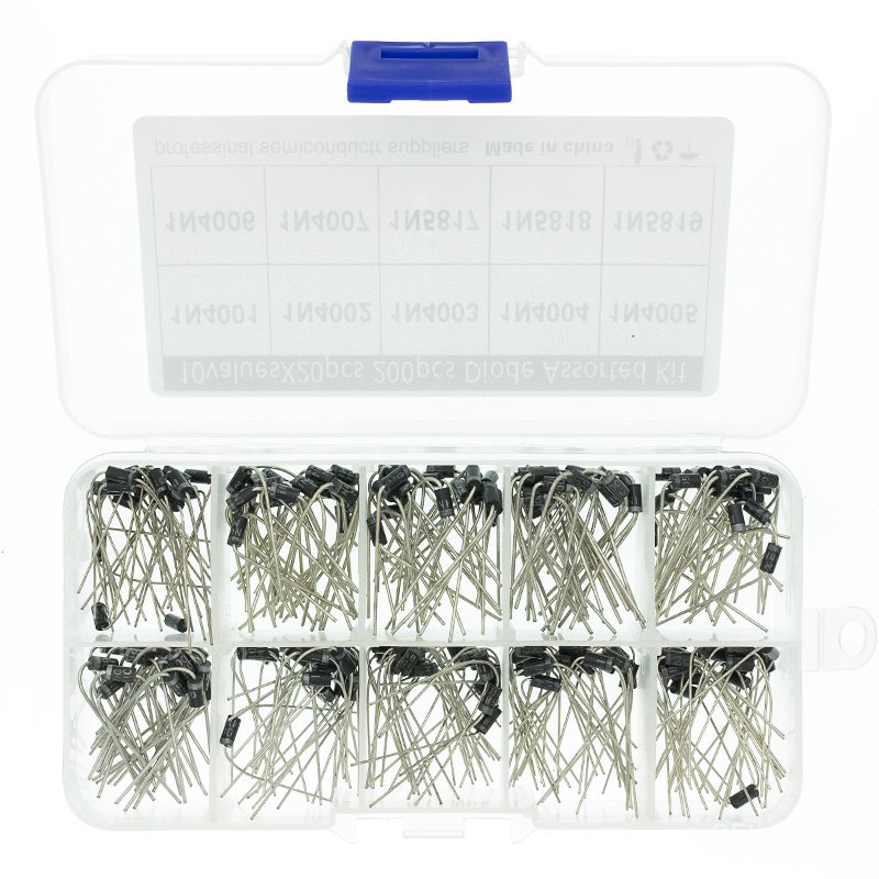 Jual &10 Values x20 200pcs Rectifier Diode Schottky Assortment ...
