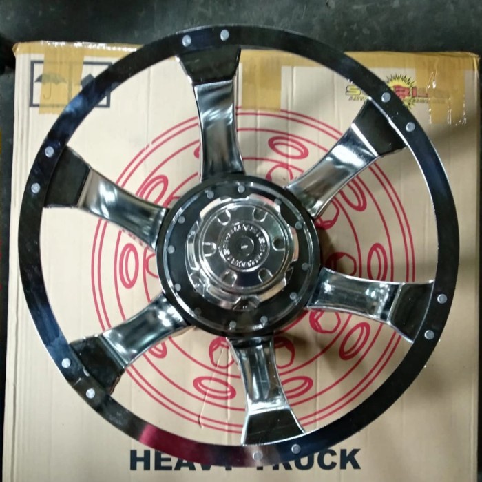 Jual Weldop Truk/Bus Ring 16 Belakang Model Spider Chrome (2pcs ...