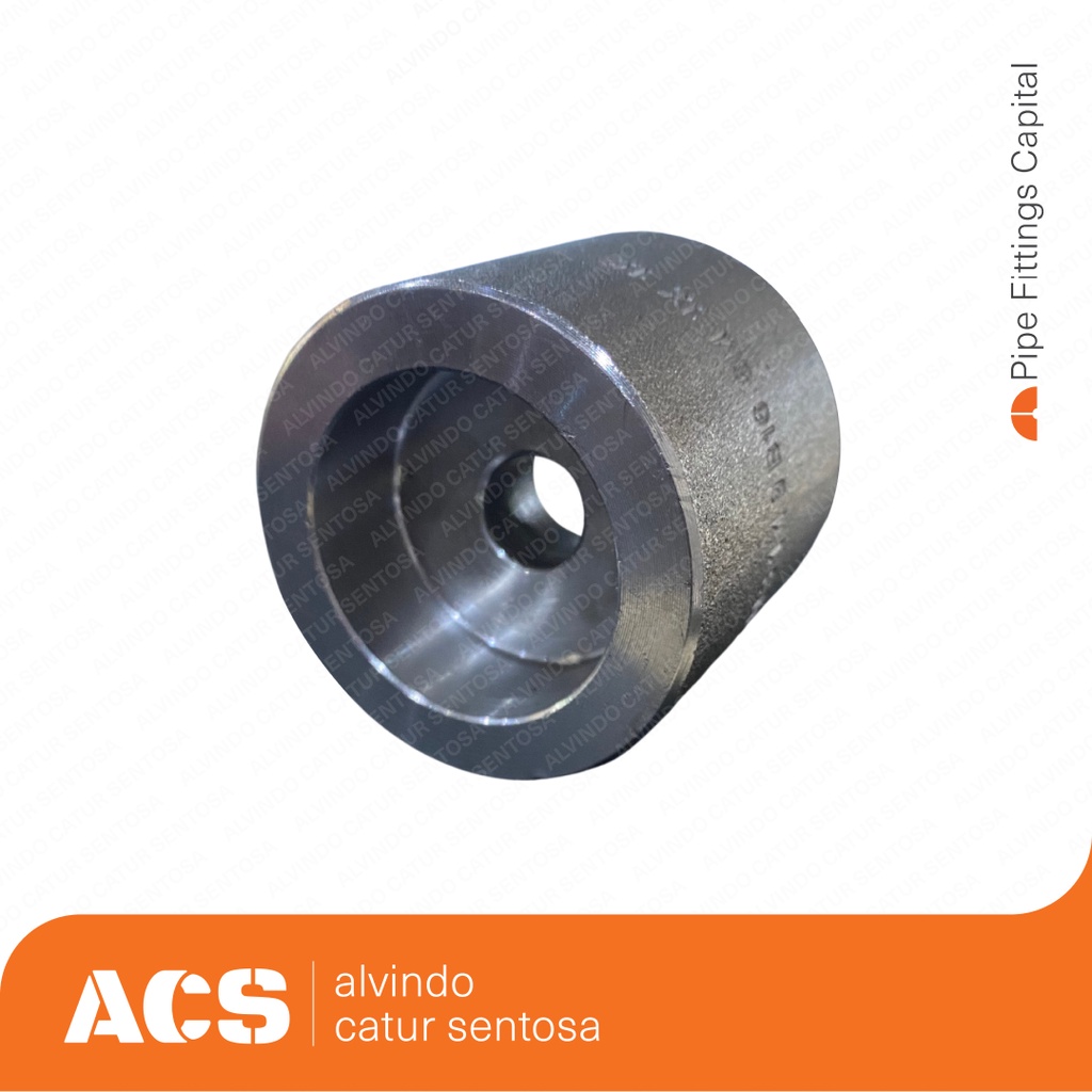 Jual REDUCER COUPLING 1 x 1/2 inch CARBON STEEL SW 6000# BW | Shopee ...
