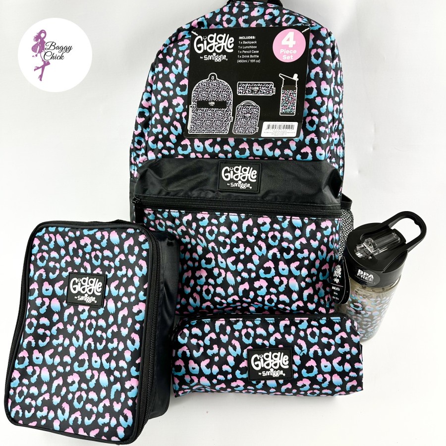 Jual GIGGLE by Smiggle 4 Piece Set Cheetah | Shopee Indonesia