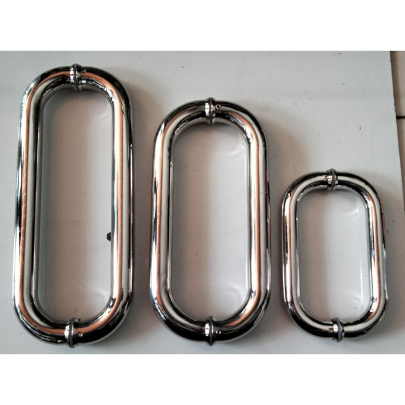 Jual PULL HANDLE STAINLESS TARIKAN PINTU PIPA BULAT MODEL C STAINLESS ...