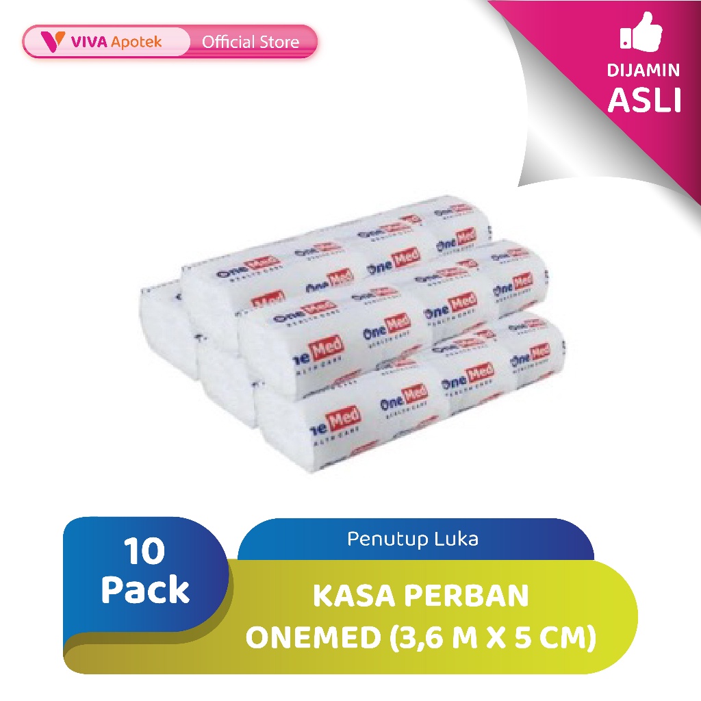 Jual Kasa Perban Onemed (3,6 M X 5 cm) Pack (10 Pcs) | Shopee Indonesia