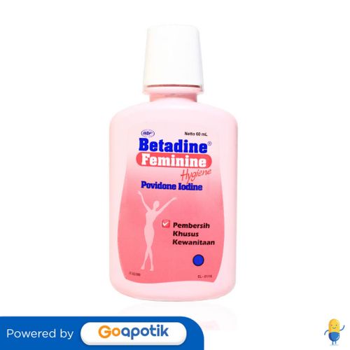 Jual Betadine Feminine Hygiene Larutan 60 Ml | Shopee Indonesia