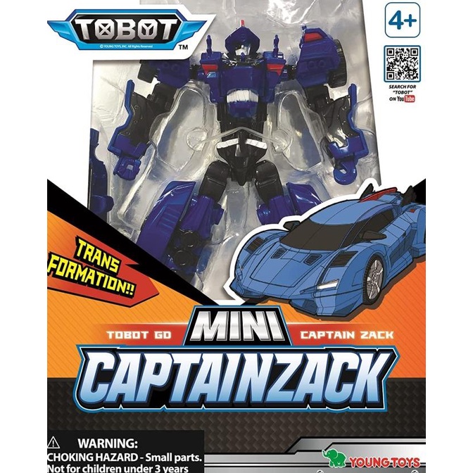 Jual TOBOT MINI CAPTAIN ZACK YOUNGTOYS / YOUNG TOYS ORIGINAL | Shopee ...