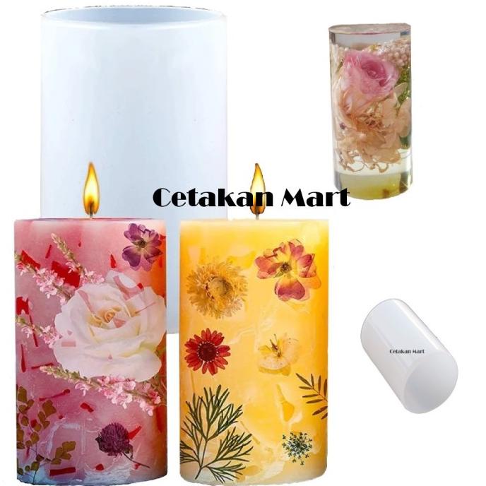 Jual Limited Cm Cetakan Silikon Resin Epoxy Craft Diy Lilin Tabung ...