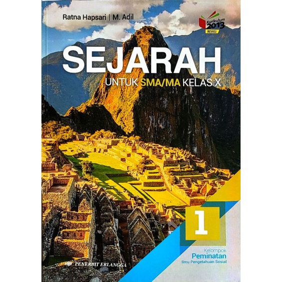 Jual BUKU SEJARAH KELAS 10 PENERBIT ERLANGGA K13 EDISI REVISI | Shopee Indonesia