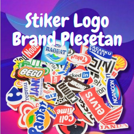 Jual Stiker Logo Brand Plesetan / Stiker Lucu / Stiker Motor / Sticker ...