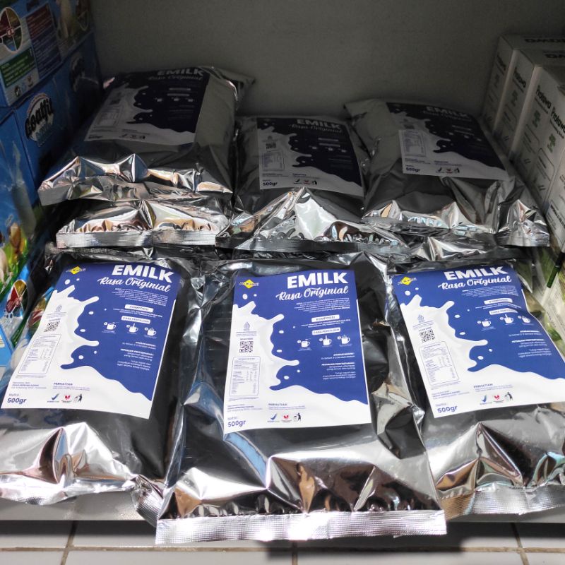 Jual Susu Kambing Etawa Bubuk EMILK 500 Gram Non Sugar Rasa Original ...