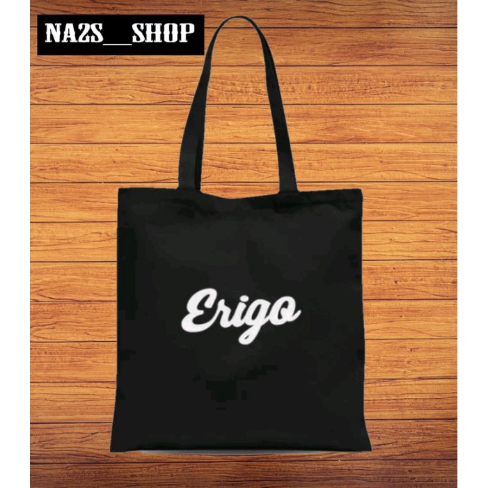 Jual TOTEBAG KANVAS ERIGO /TAS WANITA DAN PRIA /TOTEBAG MURAH | Shopee ...