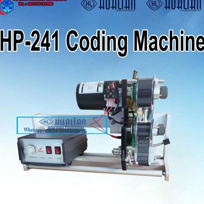 Jual MESIN CODING HP-241 MESIN CETAK TANGGAL KEMASAN PLASTIK PACKAGING ...