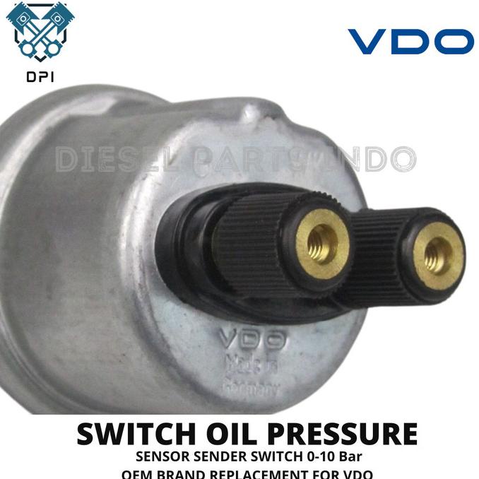 Jual Sensor Switch Oil Pressure Vdo 0-10 Bar Sender (Replacement) | Shopee Indonesia