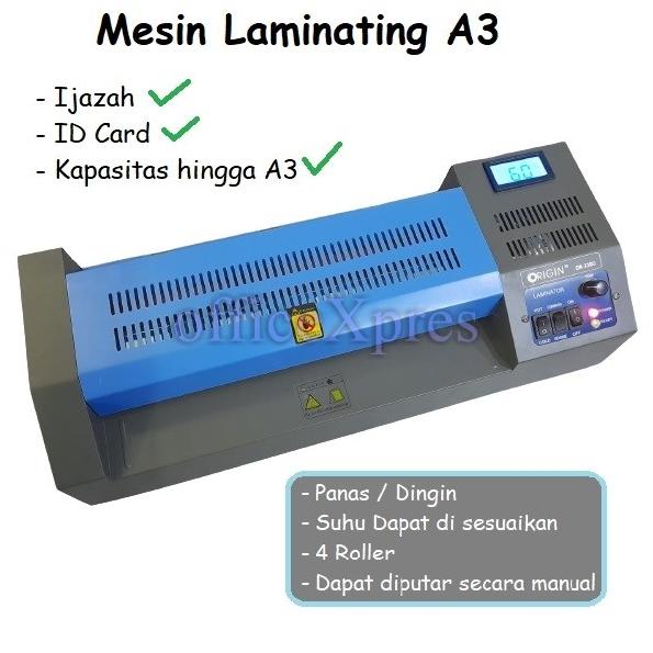 Jual Mesin Laminating A3 Digital Lcd / Laminator Machine A3 Digital Or ...