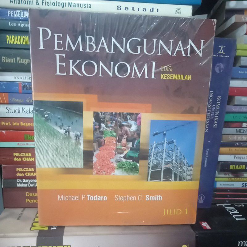 Jual BUKU ORIGINAL PEMBANGUNAN EKONOMI EDISI 9 JL 1 MICHAEL P. TODARO | Shopee Indonesia
