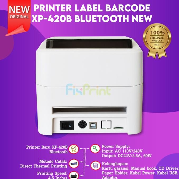 Jual XPRINTER Barcode Printer Thermal XP-420B / BI-420B XP420B BI420B ...