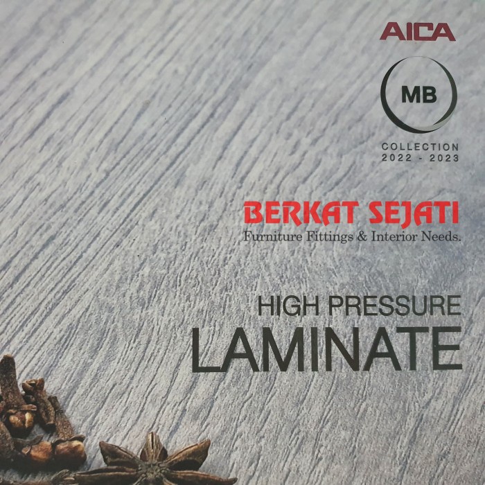 Jual Buku Katalog Catalogue Sample Chip HPL AICA LAMINATE (MB COLLECTION) | Shopee Indonesia