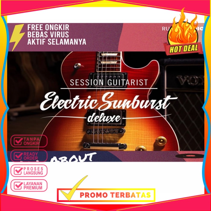 Jual Lifetime Vsti Native Instruments Session Guitarist Electric Sunburst Kontakt Full Activated ...