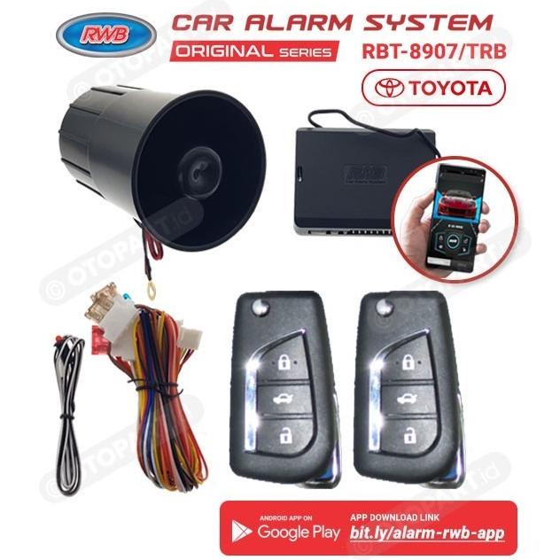 Jual Barang Baru! Alarm Mobil Rwb Original Kontrol Lewat Aplikasi Hp ...