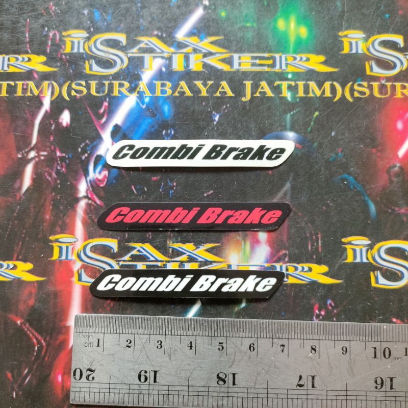 Jual Stiker honda COMBI BRAKE combi brake | Shopee Indonesia