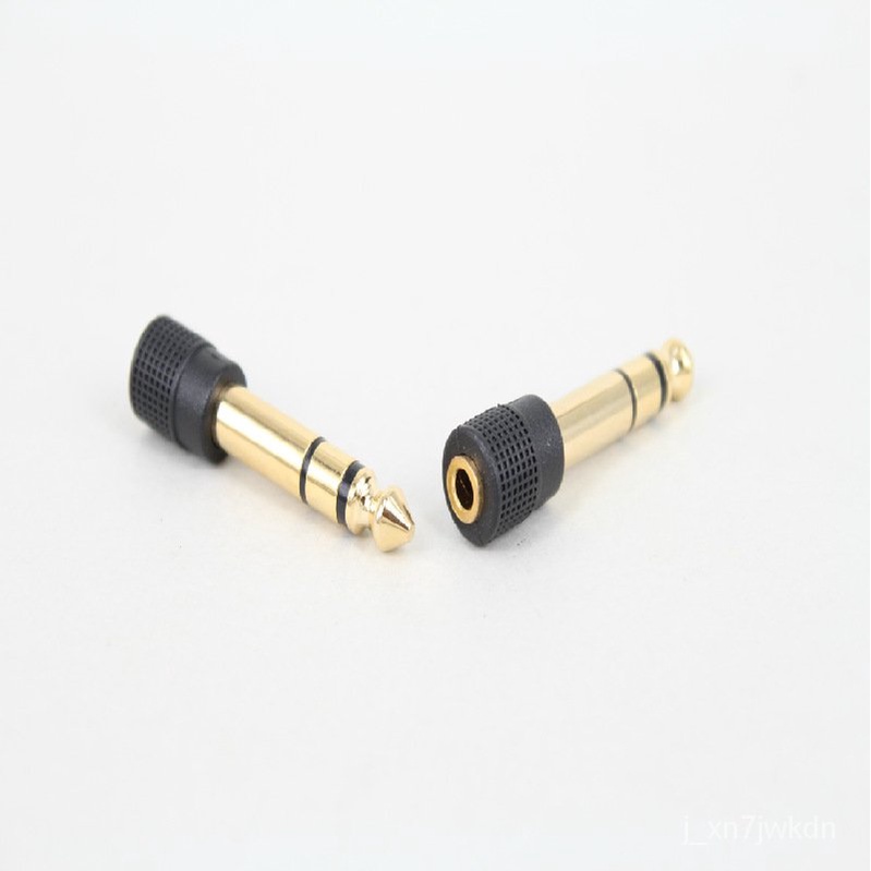 Jual &Adapter Jack 6.3 Jack 3.5 Male Female Converter Gold-Plated ...