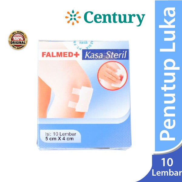 Jual Falmed Kasa Steril 5x4cm 10's / Perban Penutup Luka / Alat Medis ...
