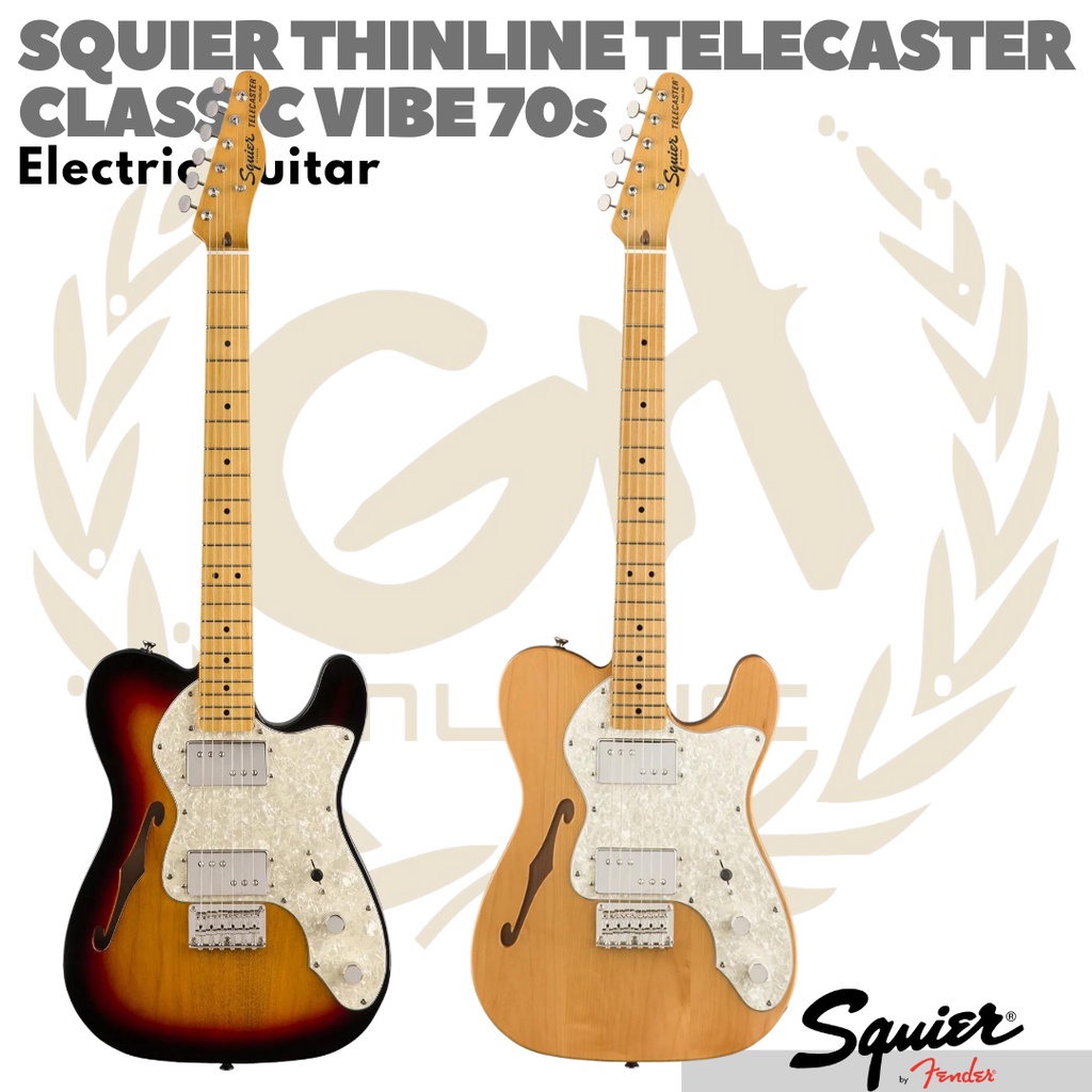 Jual SQUIER TELECASTER THINLINE Classic Vibe 70s Electric Guitar ...