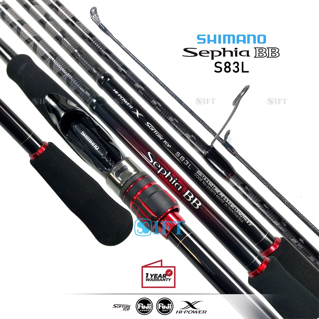 Jual Joran SHIMANO SEPHIA BB | Fuji SiC + Seat | Hi-Power X blanks | Eging Cumi | Resmi IFT ...