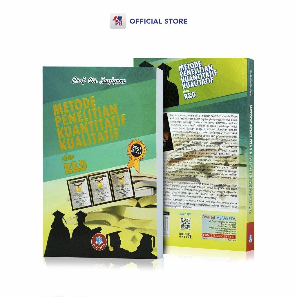 Jual Buku Metodologi Penelitian Metode Penelitian Sugiyono Metode