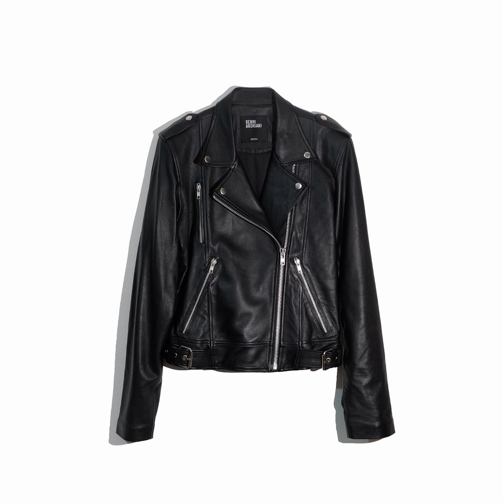 Jual Black Leather Jacket | Shopee Indonesia