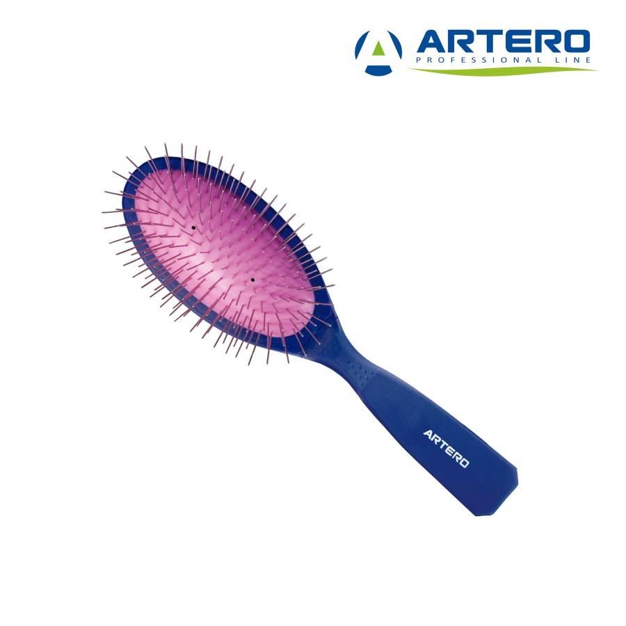 Jual Sisir Professional artero ultra soft pin brush With pink pad (P382 ...