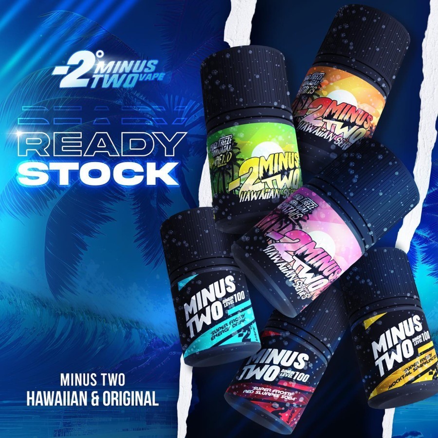 Jual MINUS TWO HAWAIIAN ALL SERIES LIQUID 60ML BRAIN FREEZE -2 BY ...