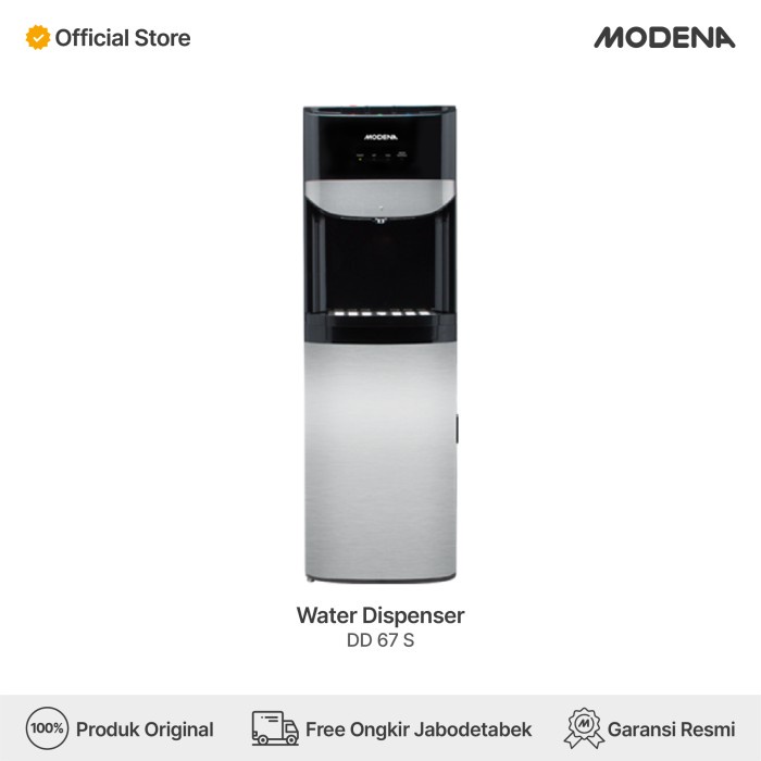 Jual MODENA Water Dispenser - DD 67 S (Galon Bawah) | Shopee Indonesia