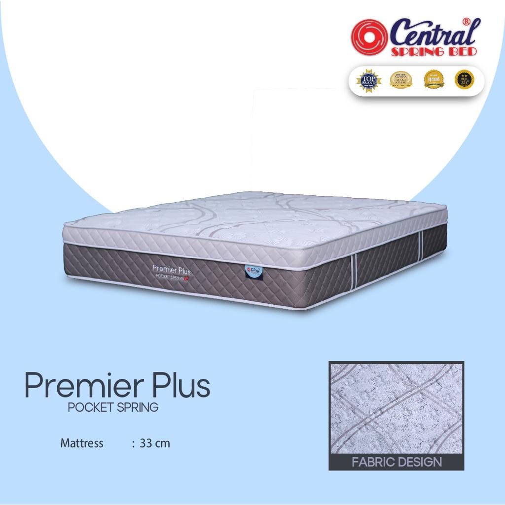 Jual Kasur Springbed Matras Central Premier Plus Pocket Spring | Shopee ...
