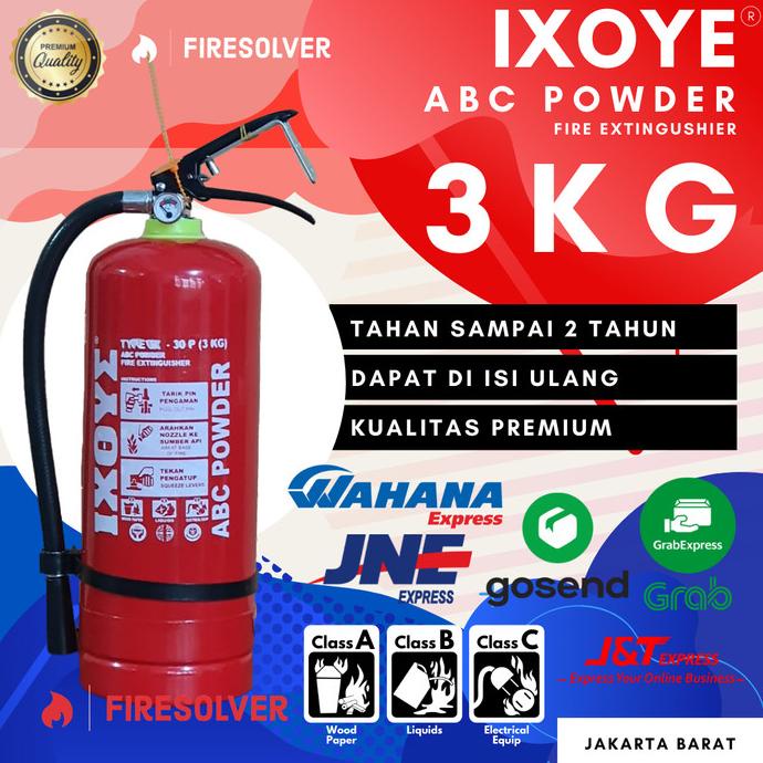 Jual Alat Pemadam Kebakaran 3KG/APAR 3KG/Tabung Pemadam Api/IXOYE ...