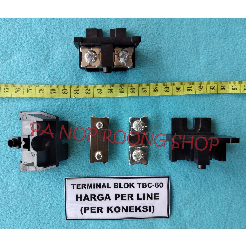 Jual TERMINAL BLOK TBC-60 HARGA PER LINE (PER KONEKSI) | Shopee Indonesia