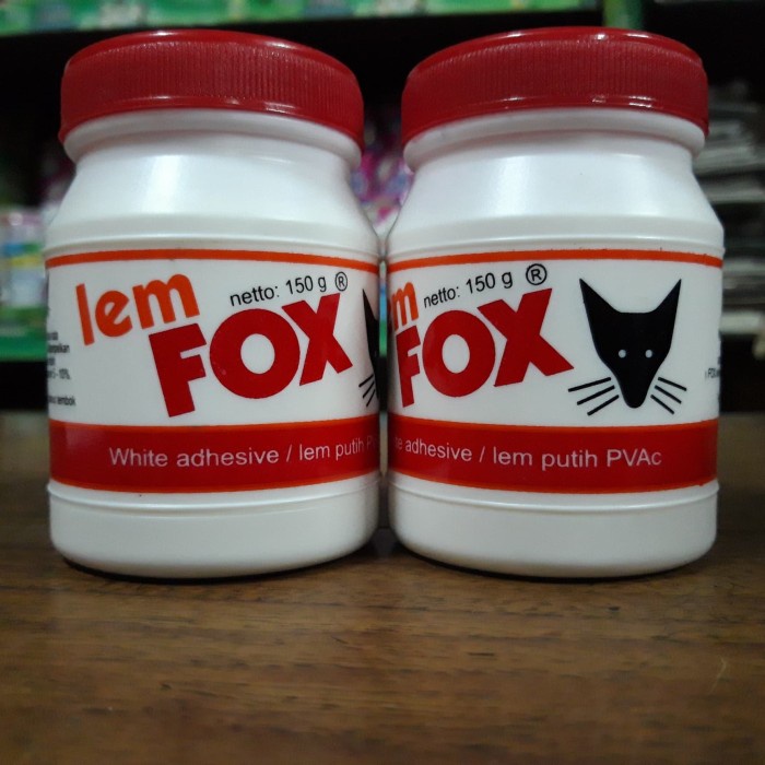 Jual Lem FOX PVAC Botol 150 gr | Lem Putih Serba Guna | Shopee Indonesia