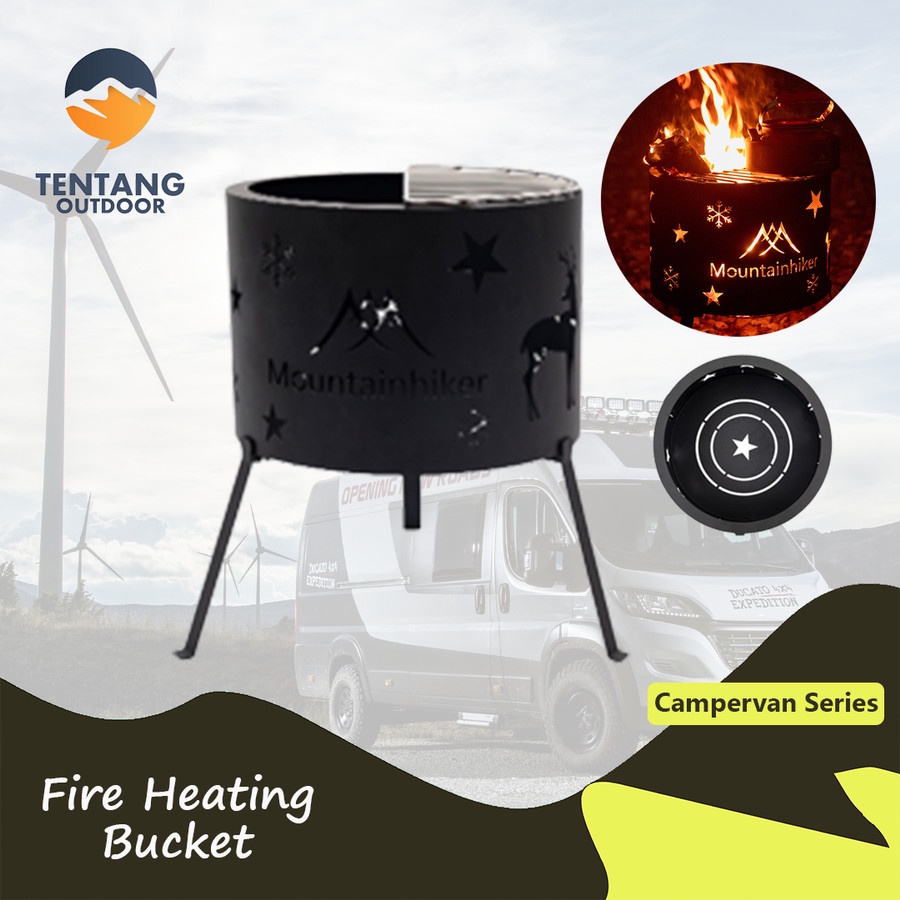 Jual Tungku Pemanas Api Unggun MOUNTAINHIKER SZK522 Fire Heating ...