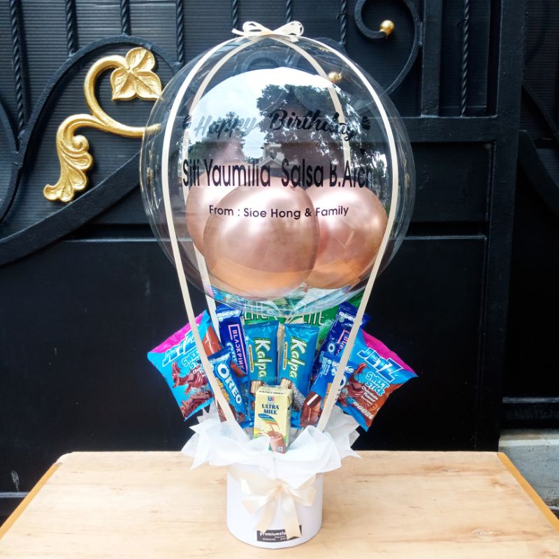 Jual buket balon buket snack jajan buket bunga kado ulang tahun kado ...