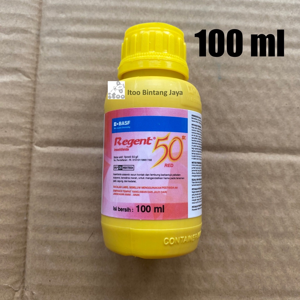 Jual Insektisida Kontak Sistemik Regent Red Fipronil 50 SC 100 ml ...