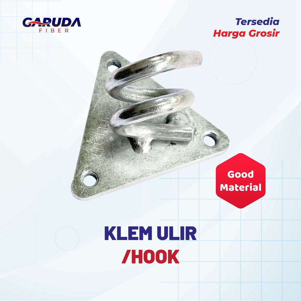Jual GARUDA Clamp/Klem Hook Ulir Fiber Optik | Shopee Indonesia